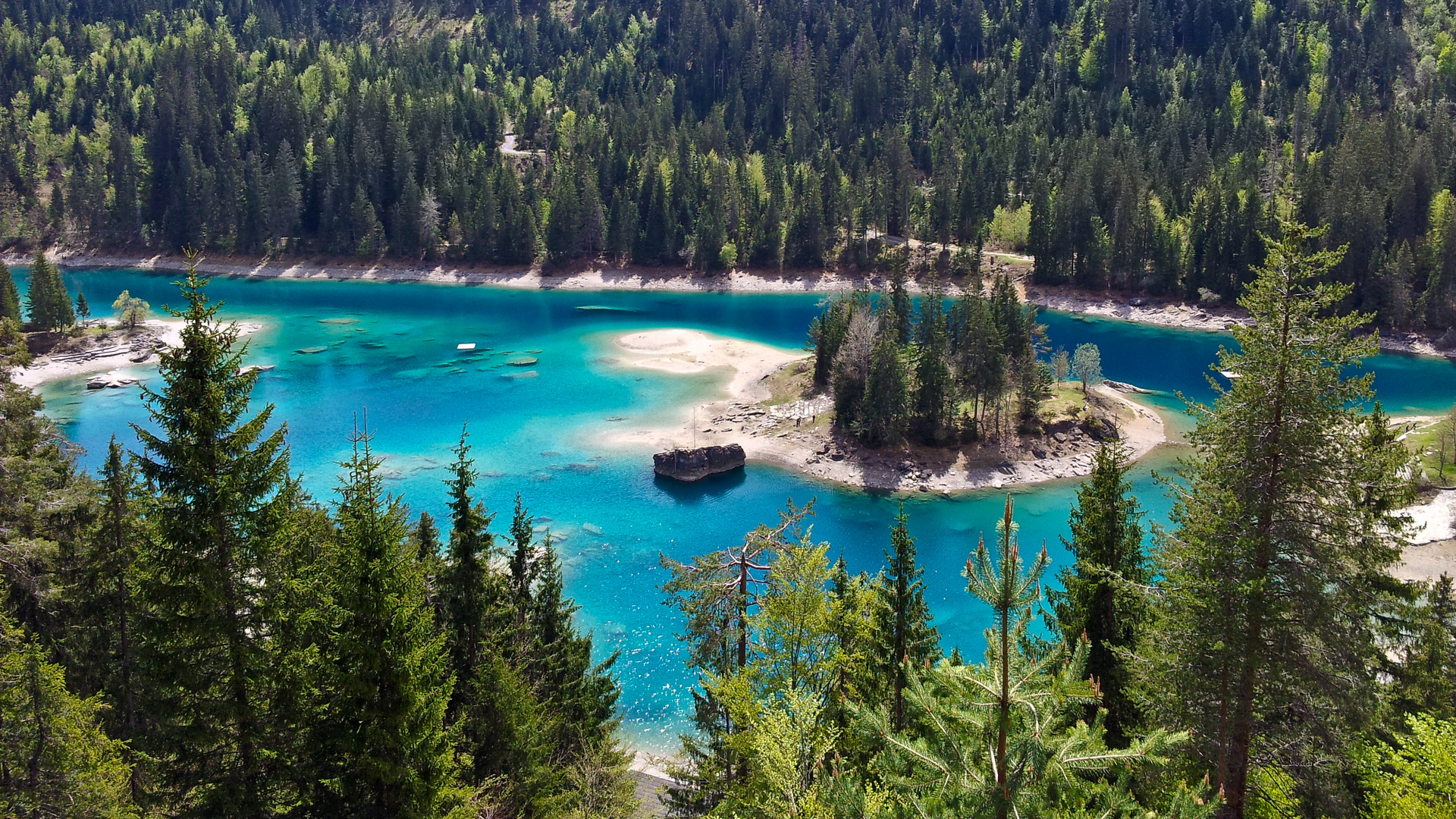 Caumasee Foto & Bild | landschaft, bach, fluss & see, see, teich ...