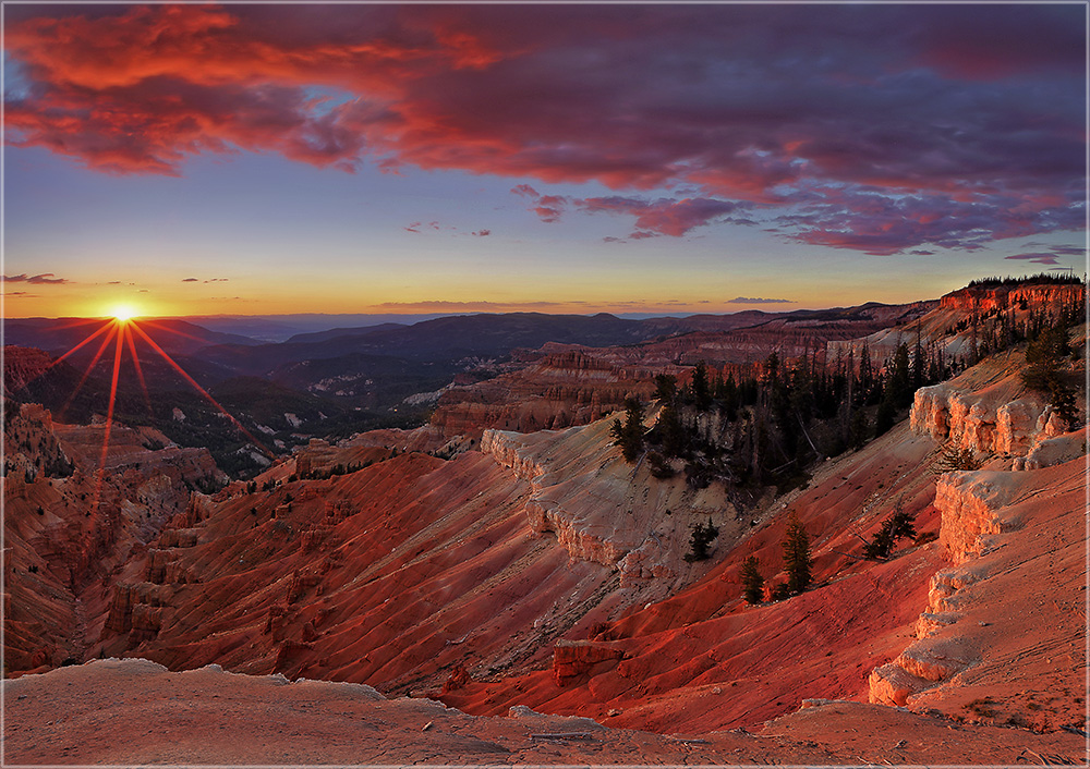 Cedar Breaks Sunset Foto & Bild | north america, united states, utah ...