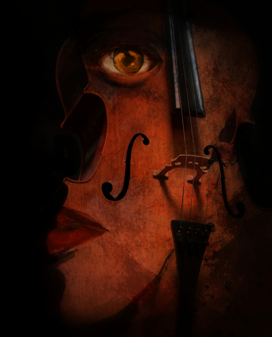 Cello Foto & Bild | fotomontage, fantasy mystery, bearbeitungs ...
