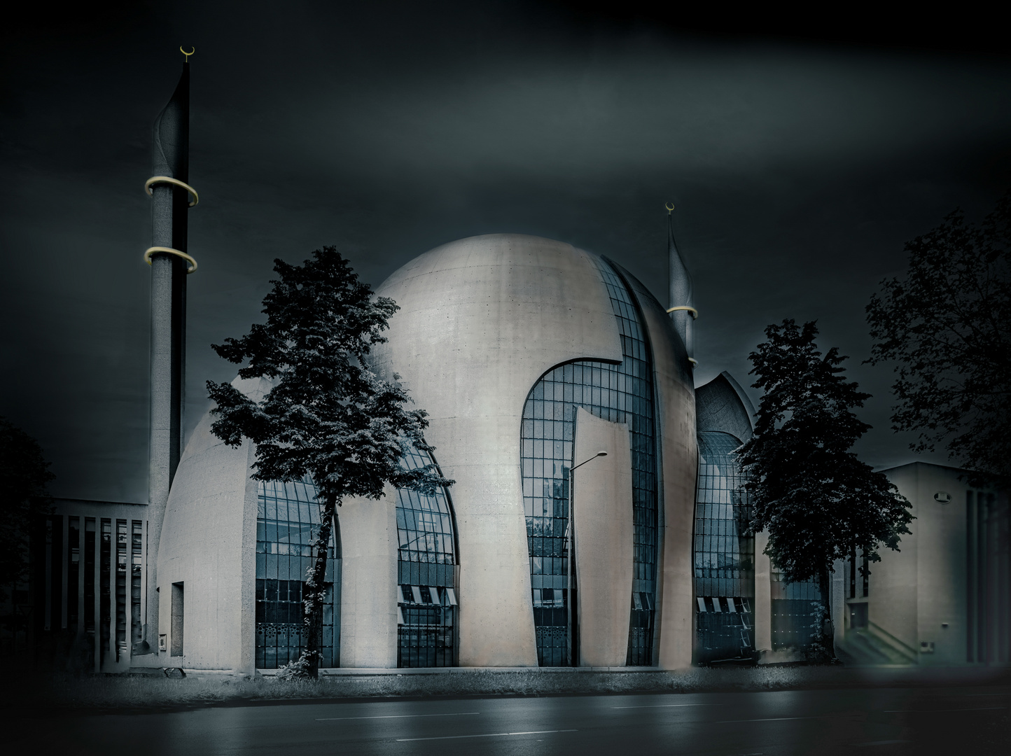 Central Mosque Cologne Foto & Bild | moschee, köln, architektur Bilder ...