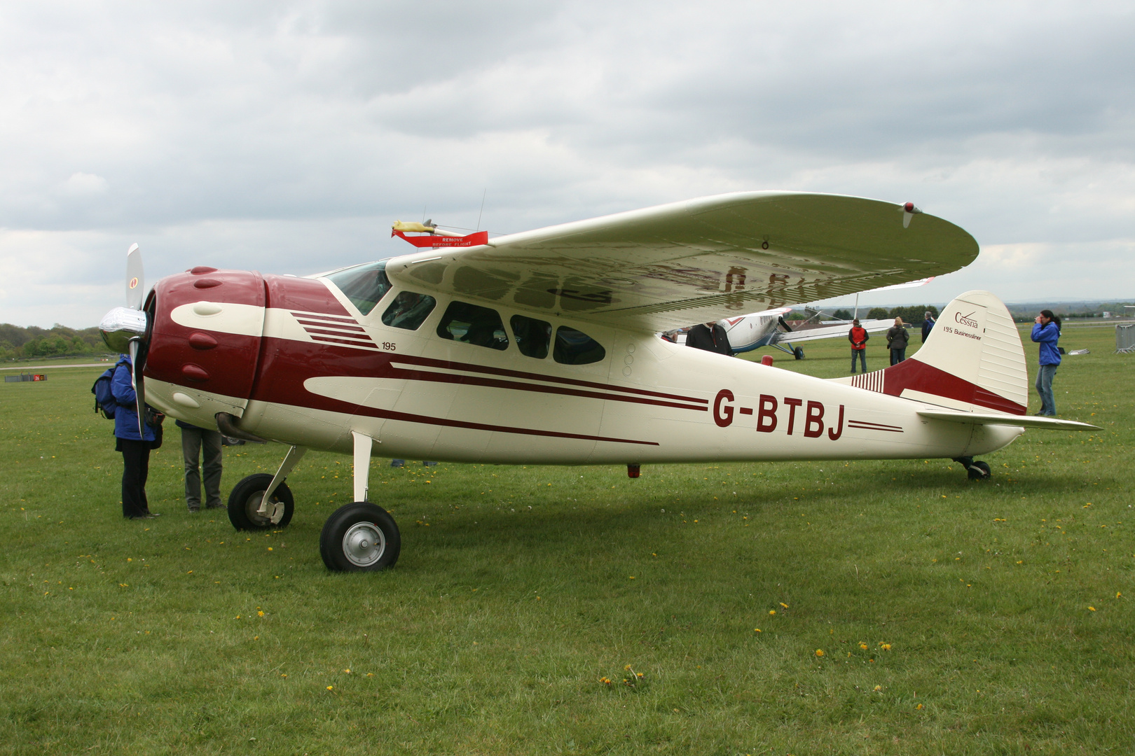 Cessna 195 Businessliner photo & image | industry & technology ...