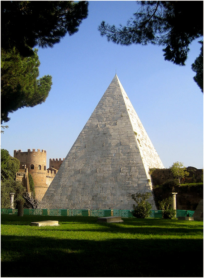Cestius-Pyramide in Rom Foto & Bild | europe, italy, vatican city, s ...