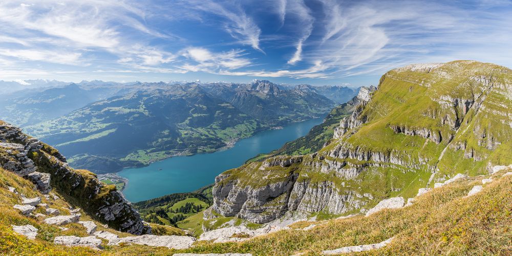 Chäserugg_Blick Richtung Walensee Foto & Bild | world, panorama, natur ...