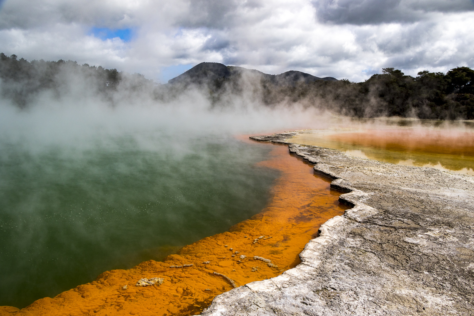 Champagne Pool Foto & Bild | natur, landschaft, rotorua Bilder auf ...