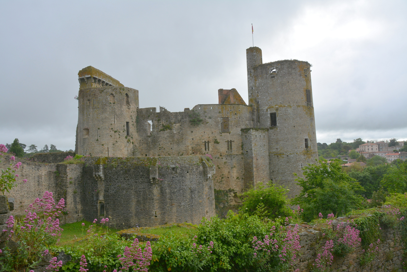Chateau de Clisson Foto & Bild | frankreich-loire, landschaft, world ...