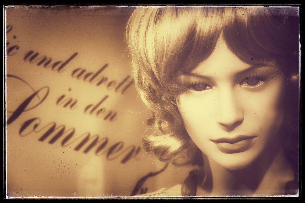 Chic und adrett in den Sommer Foto & Bild | szene, retro , menschen ...