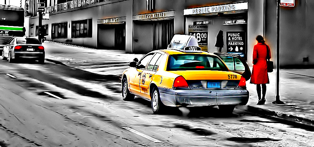 Chicago - Taxi Foto & Bild | colorkey, bearbeitungs - techniken ...