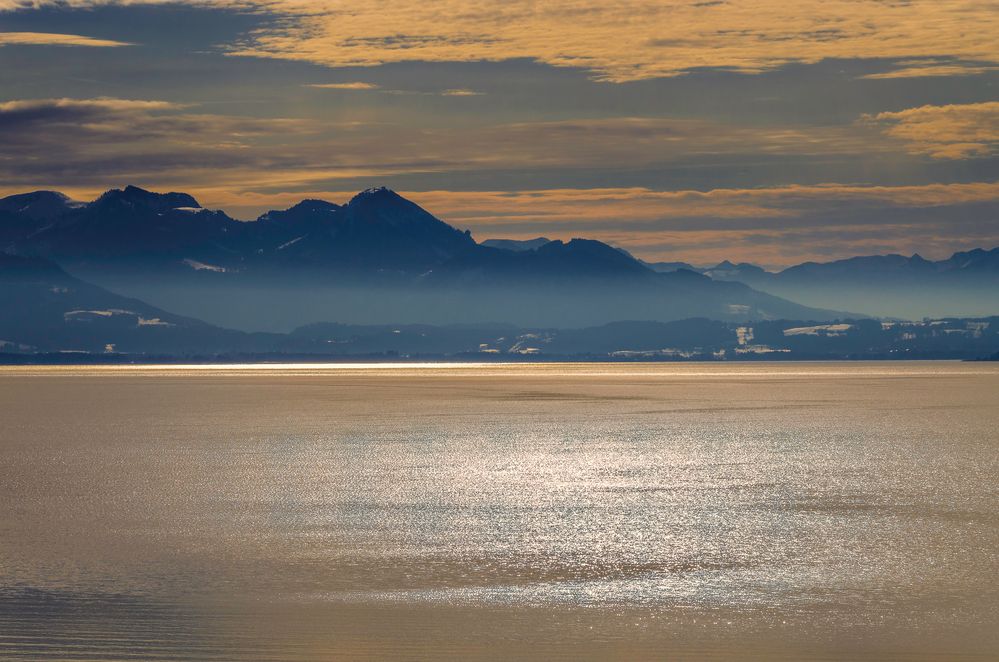 Chiemsee Leuchten Foto & Bild | landschaft, bach, fluss & see, licht Bilder auf fotocommunity
