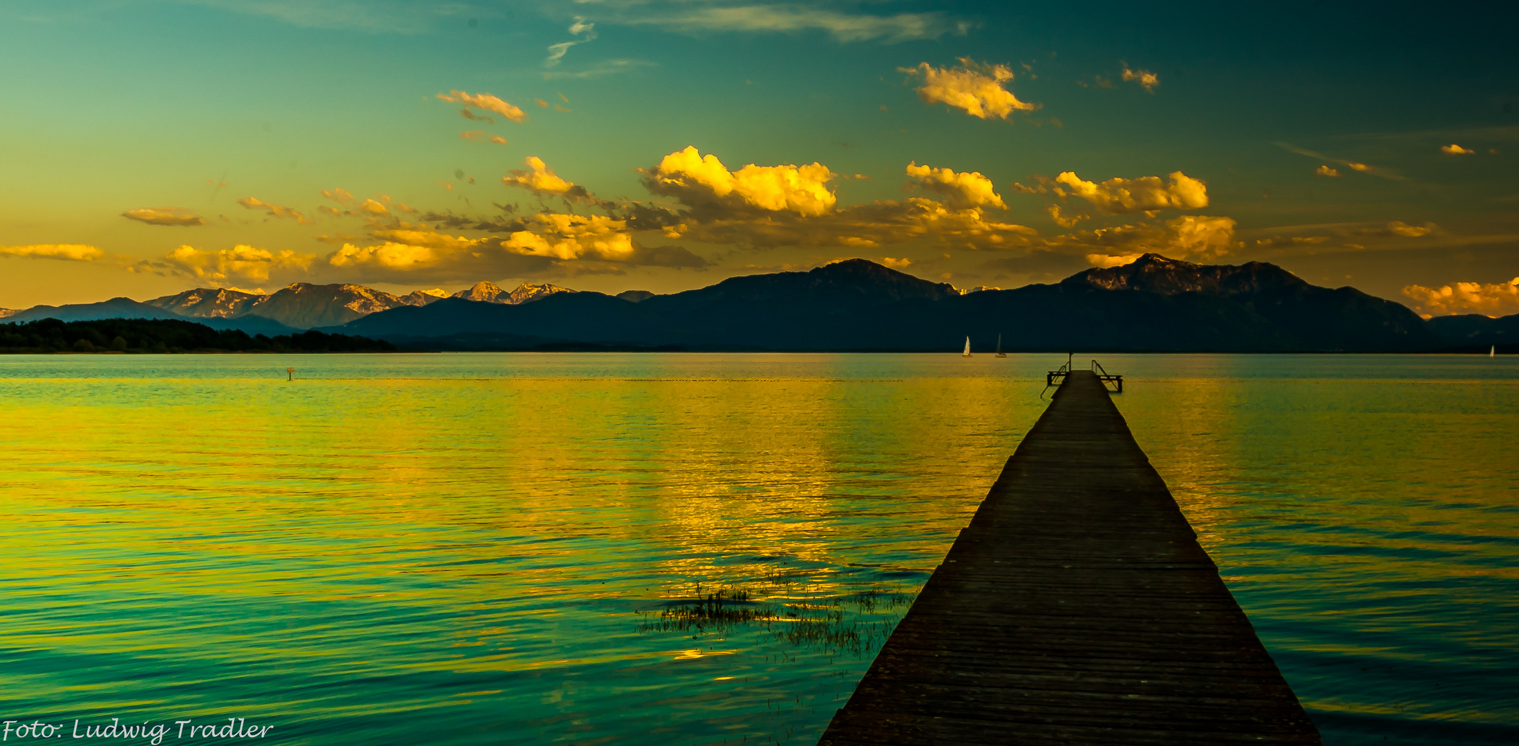 Chiemsee mit den Chiemgauer Alpen Foto & Bild | natur, landschaft, alpen Bilder auf fotocommunity