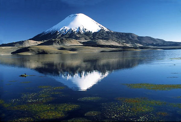 Chile - Vulkan Parinacota Foto & Bild | landschaft, berge, natur Bilder ...