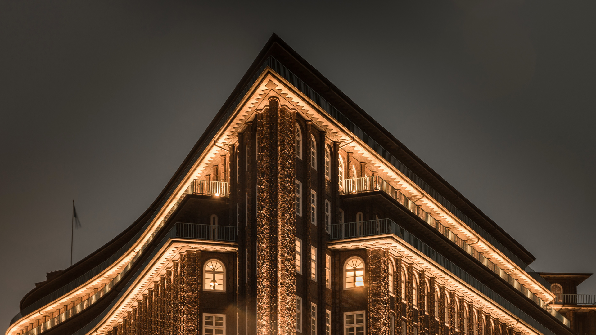 Chilehaus Foto & Bild | world, nacht, hamburg Bilder auf fotocommunity