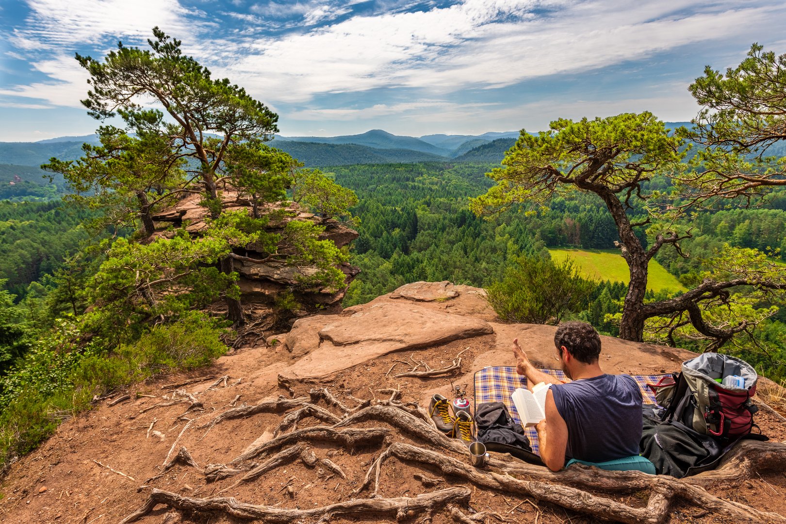 Chillen mit Aussicht Foto & Bild | sommer, hdr, landschaft Bilder auf ...