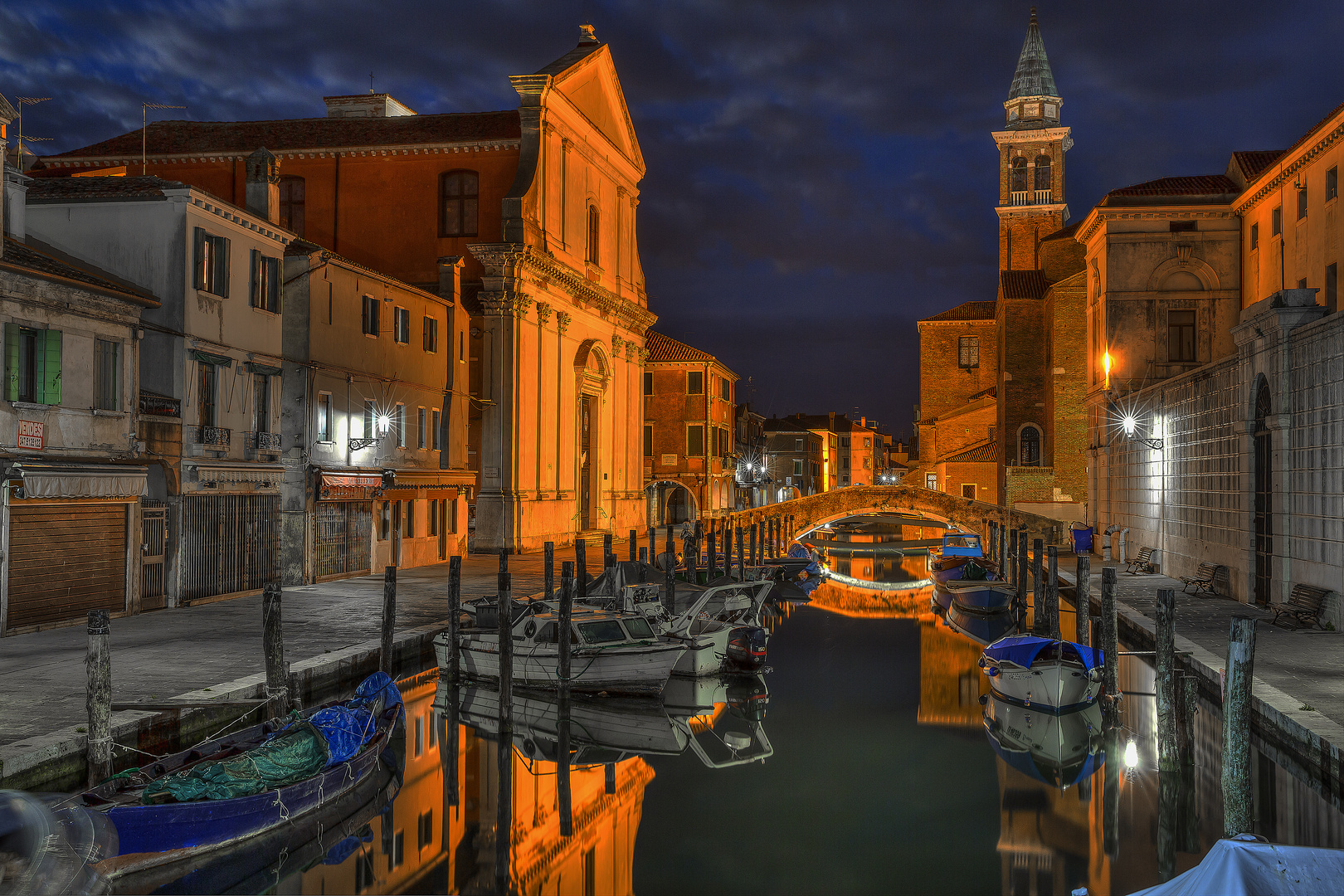 Chioggia - 14051404 Foto & Bild | architektur, architektur bei nacht ...