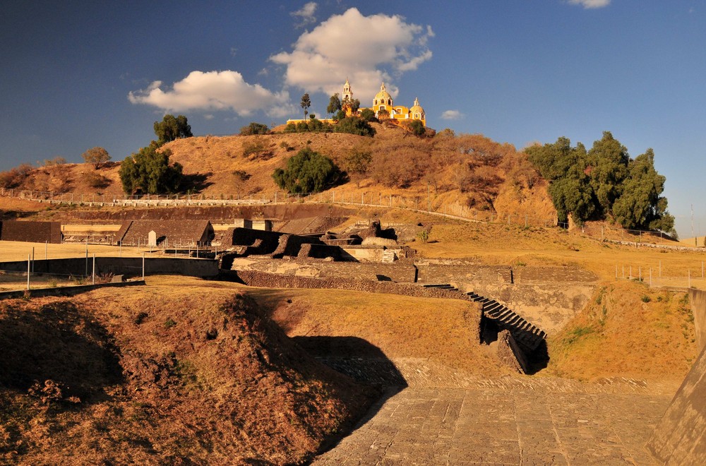 Cholula- Gran Piramide Foto & Bild | north america, mexico, mexiko ...