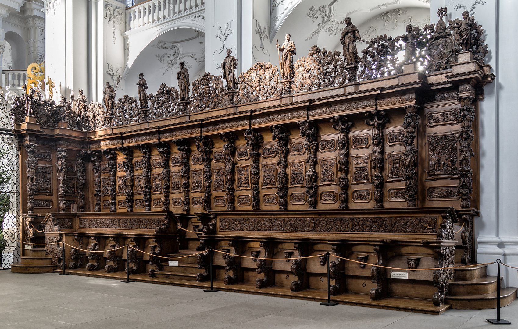 Chorgestühl der Klosterkirche St. Urban Foto & Bild | architektur, sakralbauten, innenansichten ...