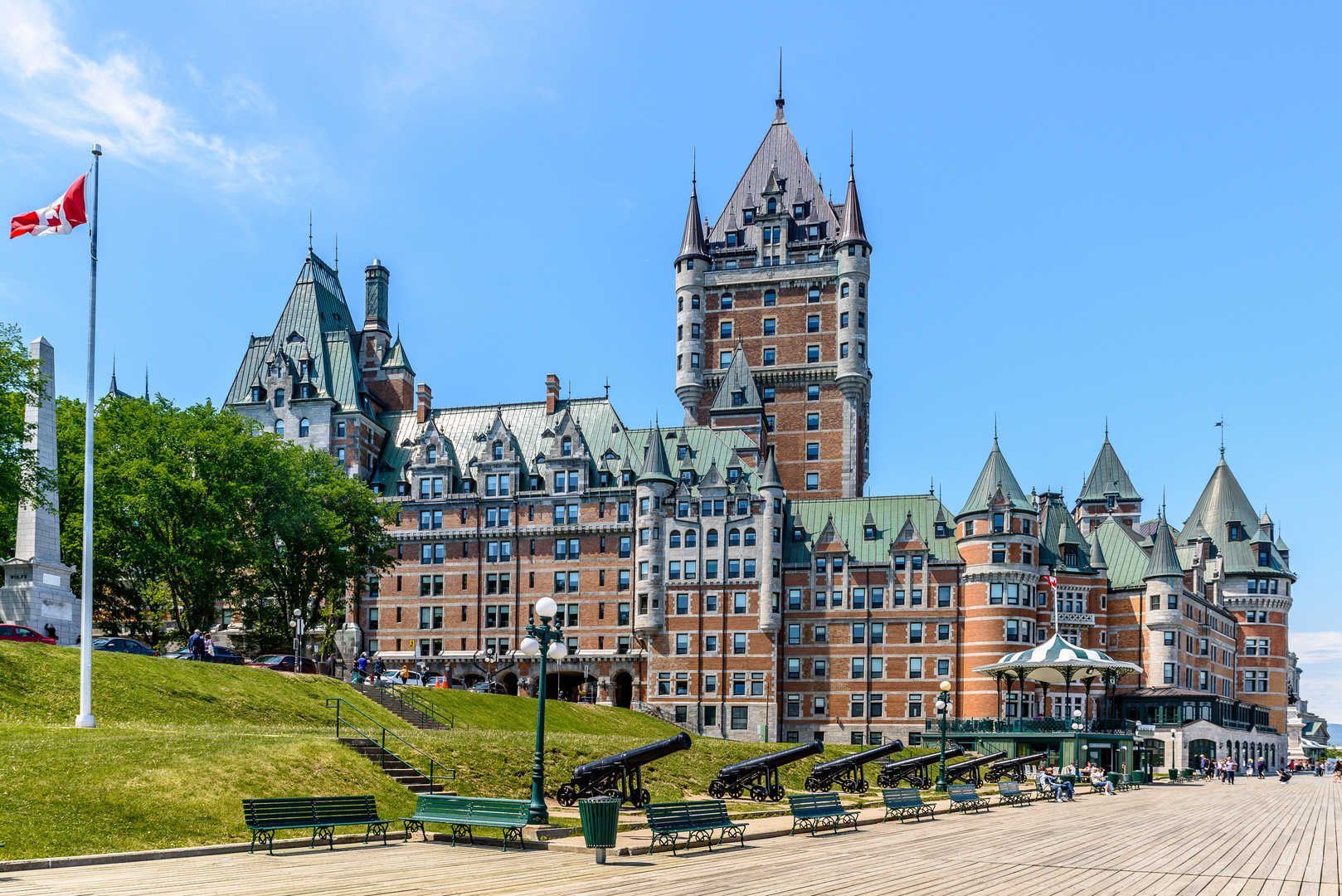 Château Frontenac, Quebec City, Kanada Foto & Bild | north america ...