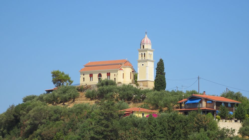 Church on Mountain Foto & Bild | europe, greece, ionic islands Bilder ...