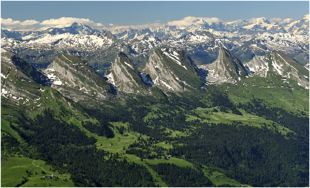 Churfirsten Foto & Bild | landschaft, berge, gipfel und grate Bilder ...