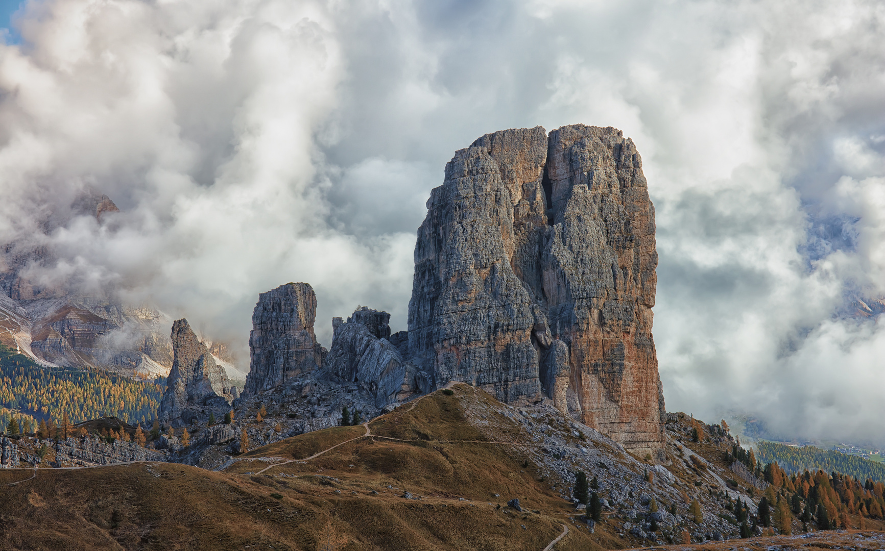 Cinque Torri, Südtirol Foto & Bild | landschaft, berge, gipfel und ...