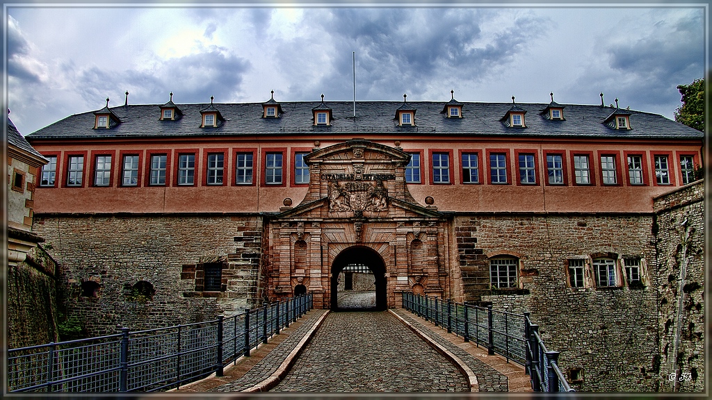 Citadelle Petersberg Erfurt HDR Foto & Bild | architektur, schlösser & burgen, profanbauten ...