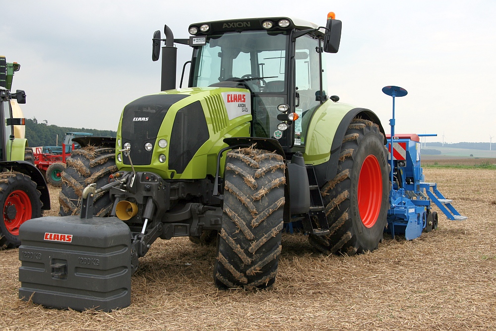 Claas Axion 840 Foto & Bild | acker, industrie, traktor Bilder auf ...