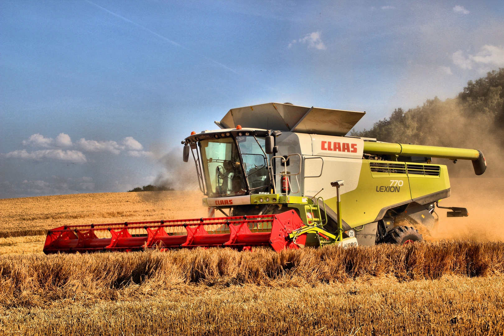 Claas Lexion 770 Terra Trac Foto & Bild | industrie und technik ...