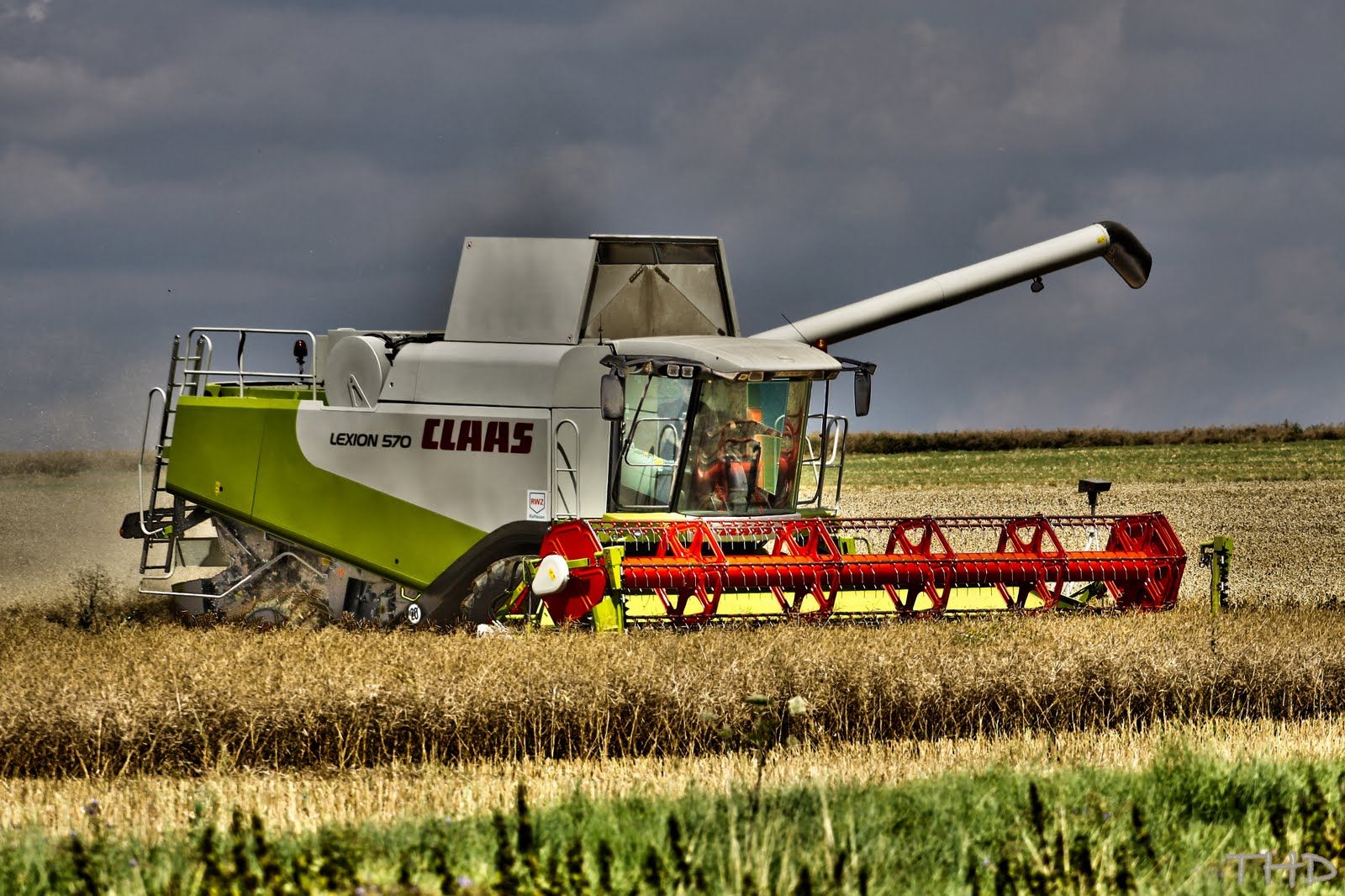 Claas Lexion Foto & Bild | bearbeitungs - techniken, pseudo- hdr ...