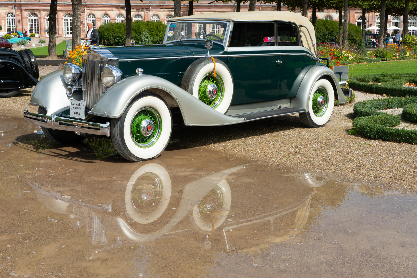 Classic-Car-Days Schwetzingen, Packard 8 Graber 1934 Foto & Bild ...