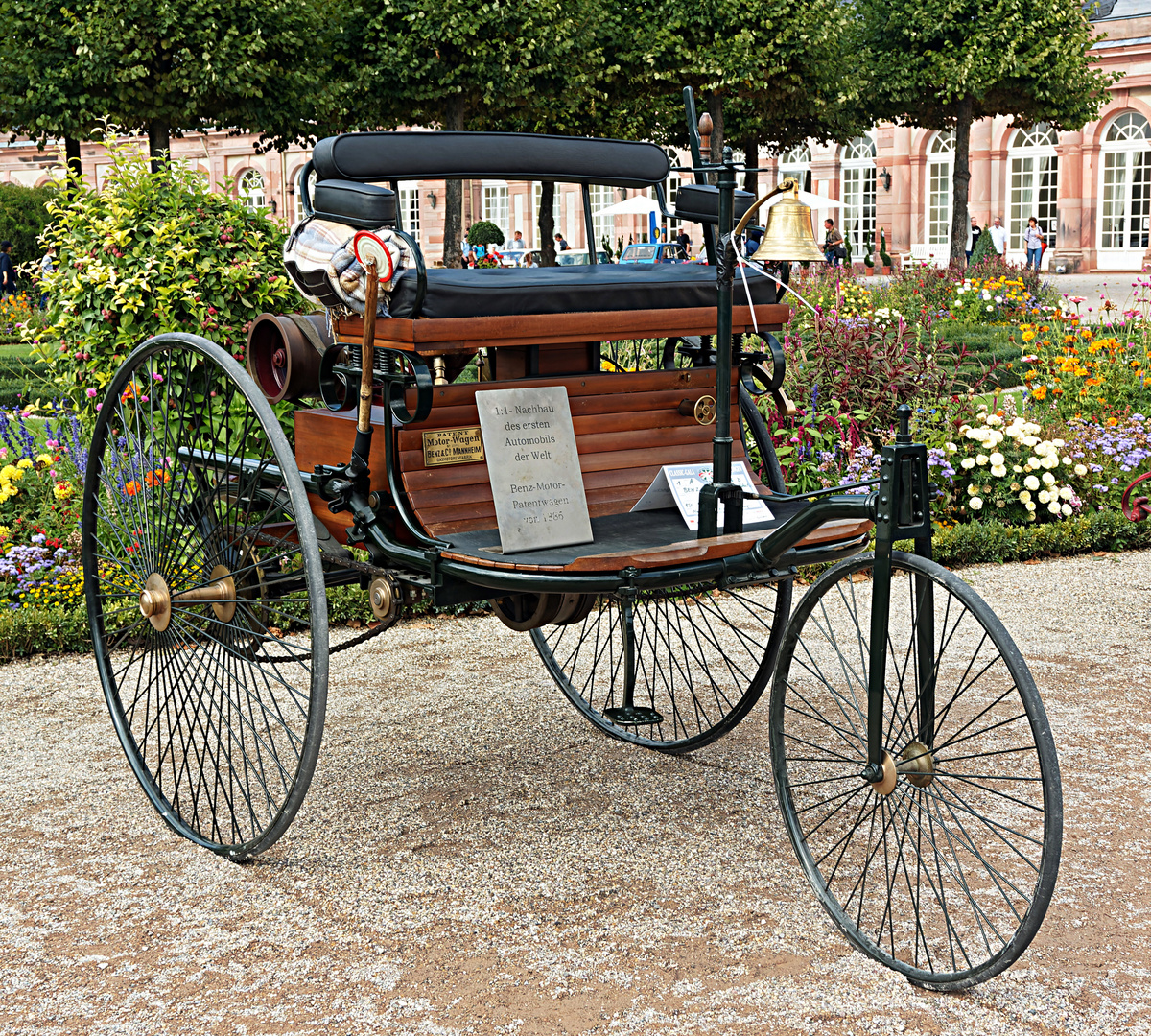 Classic-Gala-Schwetzingen Benz Motorwagen Foto & Bild | world, schloss ...
