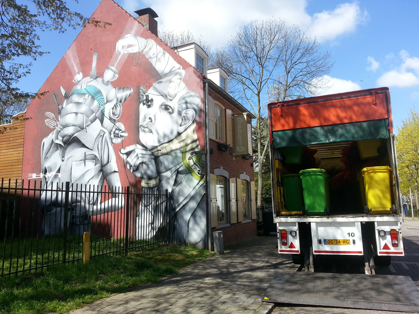 Claudio Ethos, Brasilien-Mural in Heerlen Foto & Bild | streetart ...