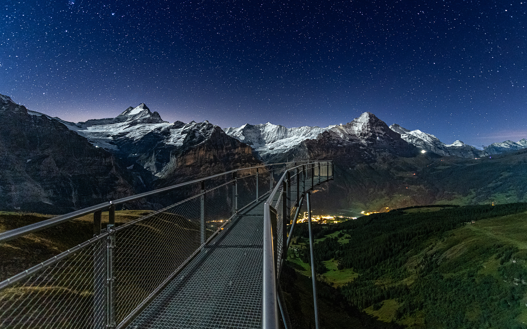 "Cliff Walk by night" Foto & Bild | world, nacht, himmel Bilder auf ...