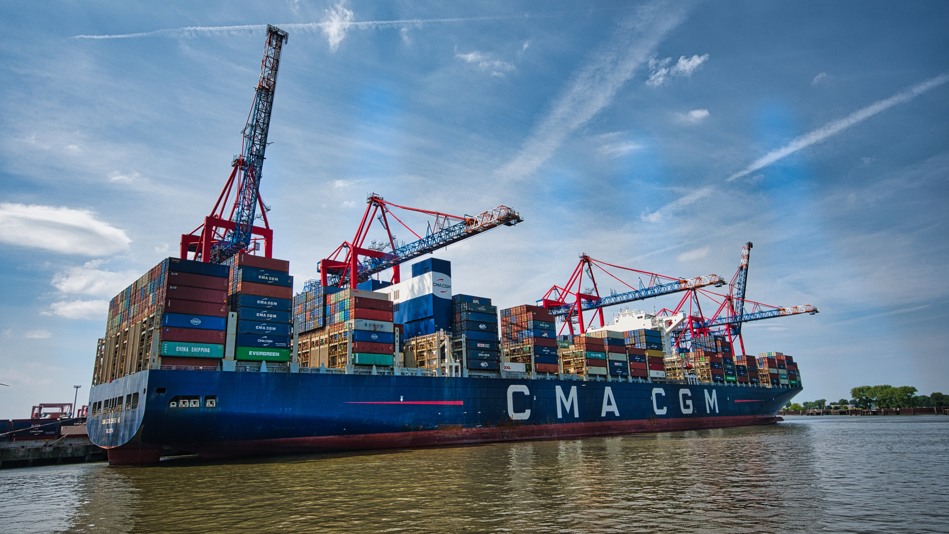 CMA CGM Foto & Bild | deutschland, europe, hamburg Bilder auf fotocommunity