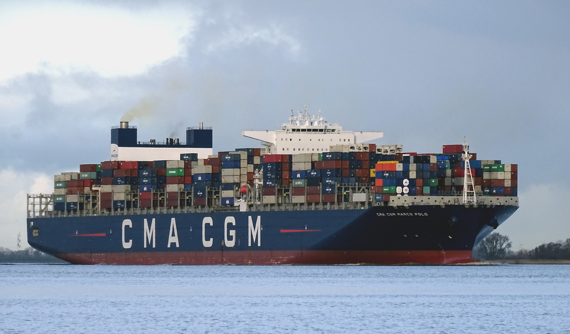 "CMA CGM MARCO POLO" (1) Foto & Bild | schiffe und seewege ...