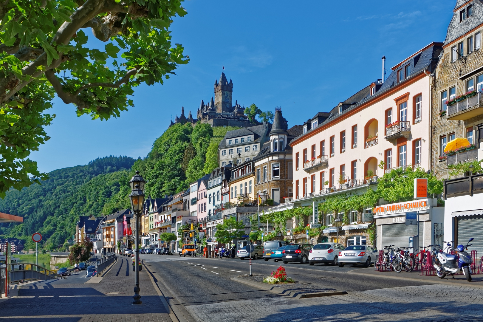 Cochem am Morgen Foto & Bild | deutschland, europe, rheinland-pfalz ...