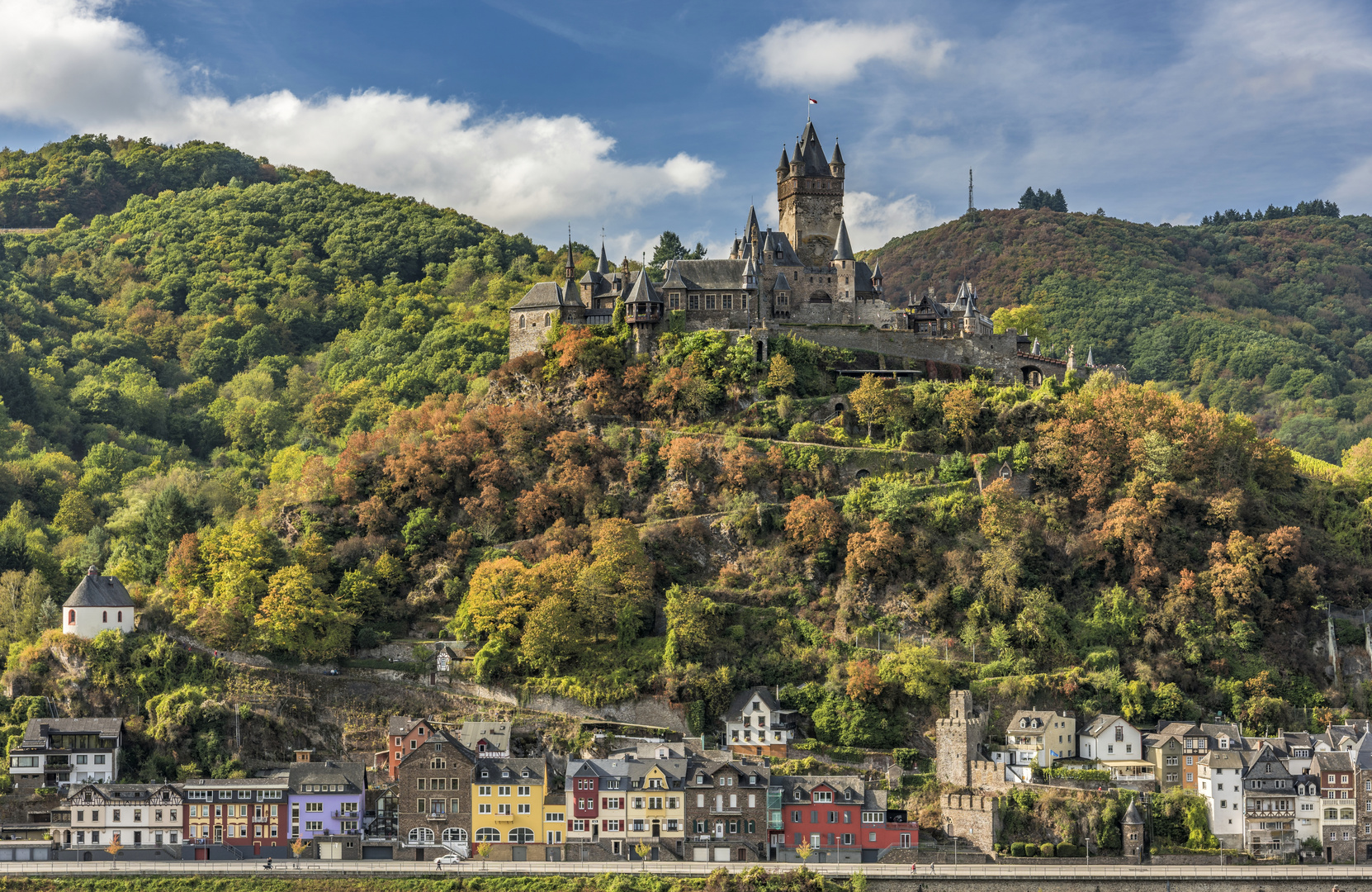 *Cochem @ Reichsburg im Herbst* Foto & Bild | architektur, deutschland ...