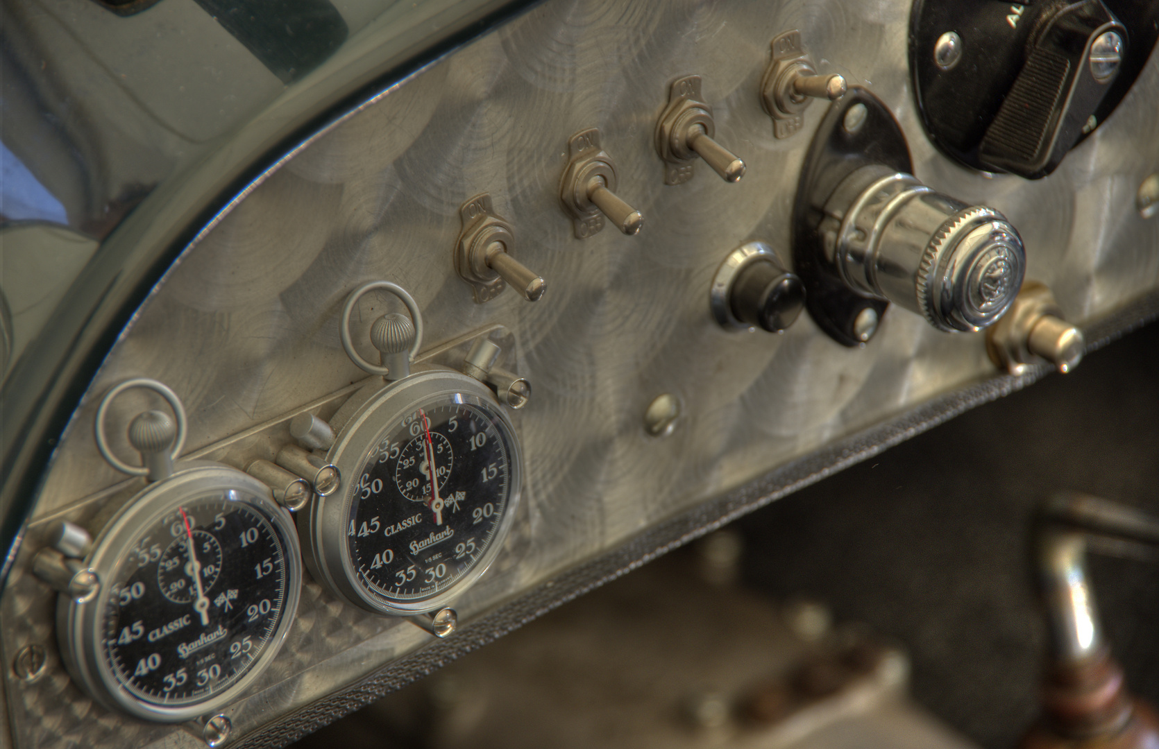 Cockpit von einem Morgan Foto & Bild | autos & zweiräder, details und ...