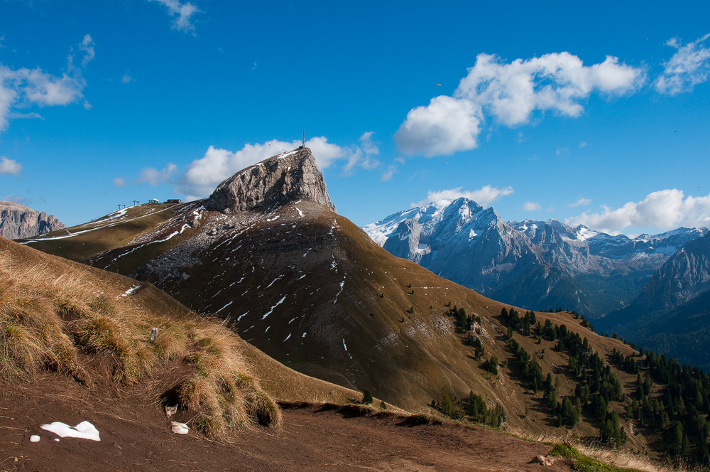 Col Rodella Foto & Bild | landschaft, berge, gipfel und grate Bilder ...