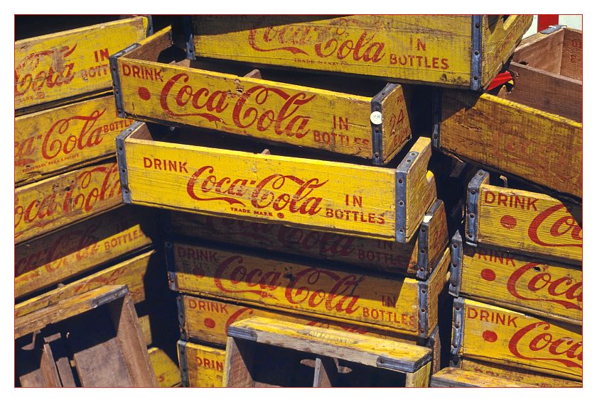 Cola-Kästen irgendwo in Washington Foto & Bild | stillleben, motive ...