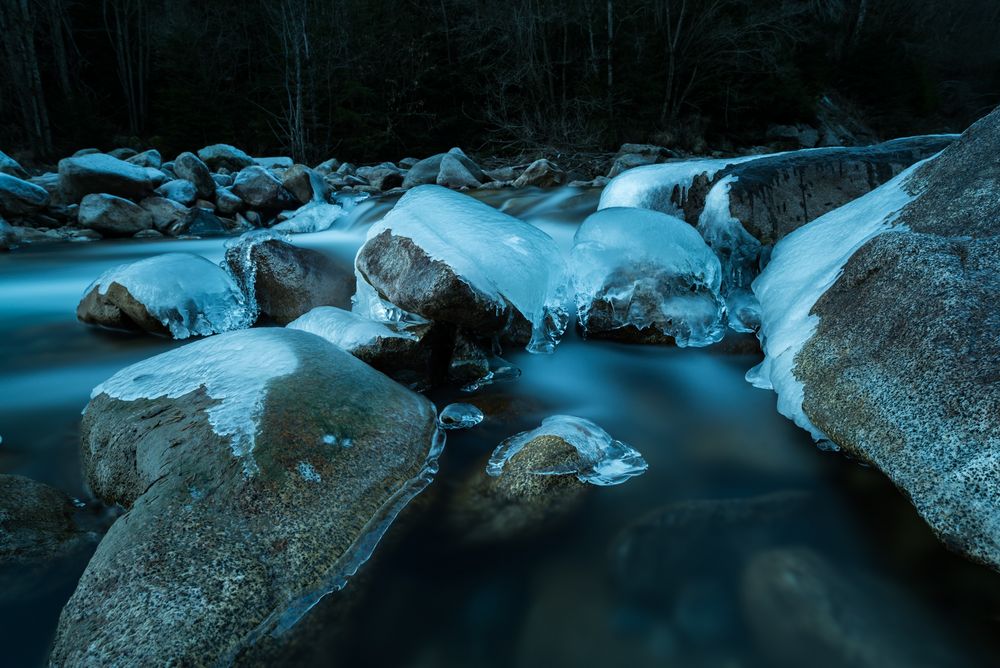 Cold River Foto & Bild | natur-kreativ, natur, landschaft Bilder auf ...