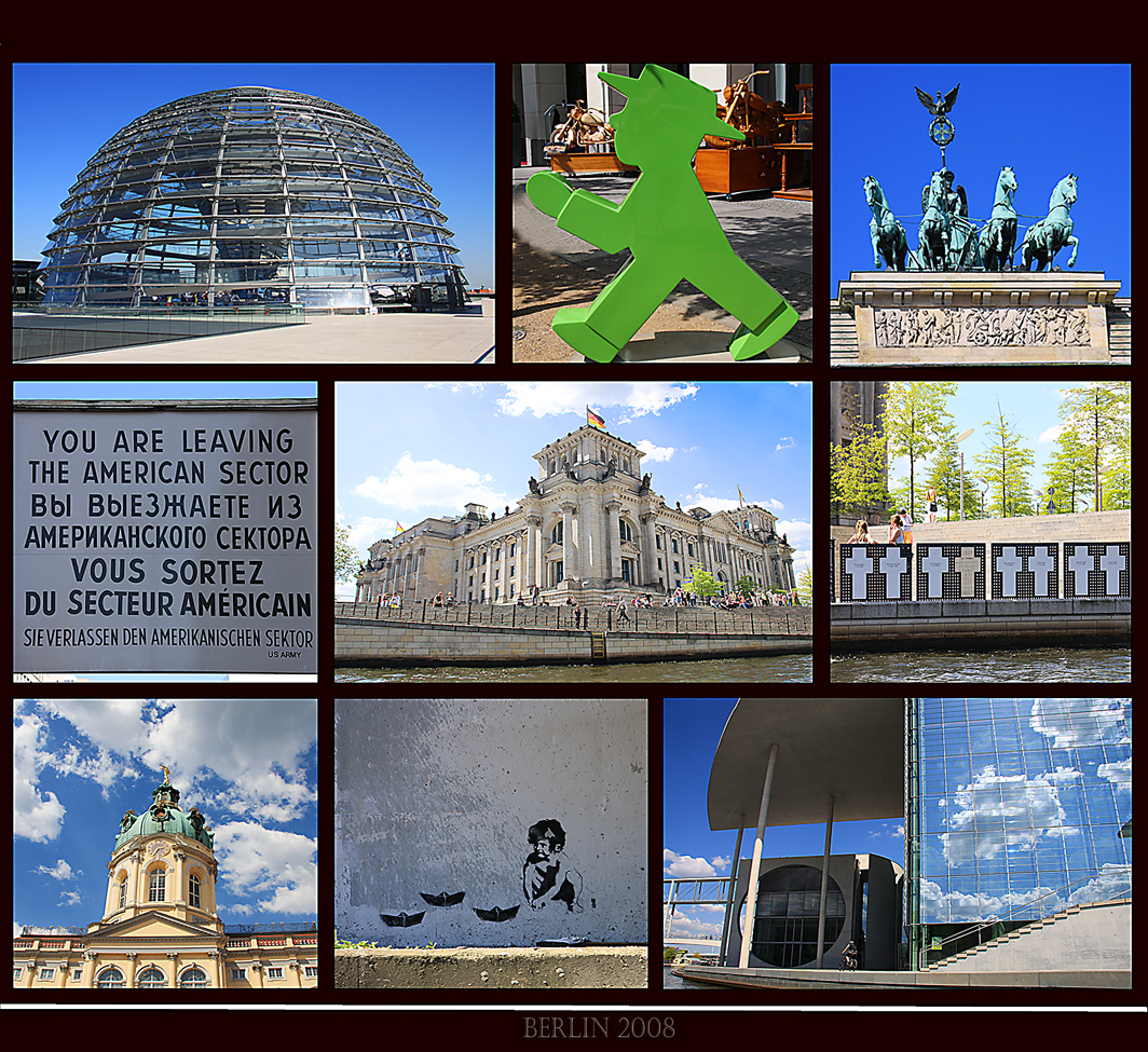 Collage Berlin Foto & Bild | deutschland, europe, berlin Bilder auf ...