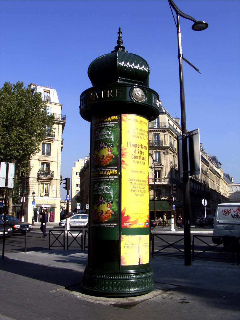 Colonne Morris photo et image | europe, france, paris Images fotocommunity