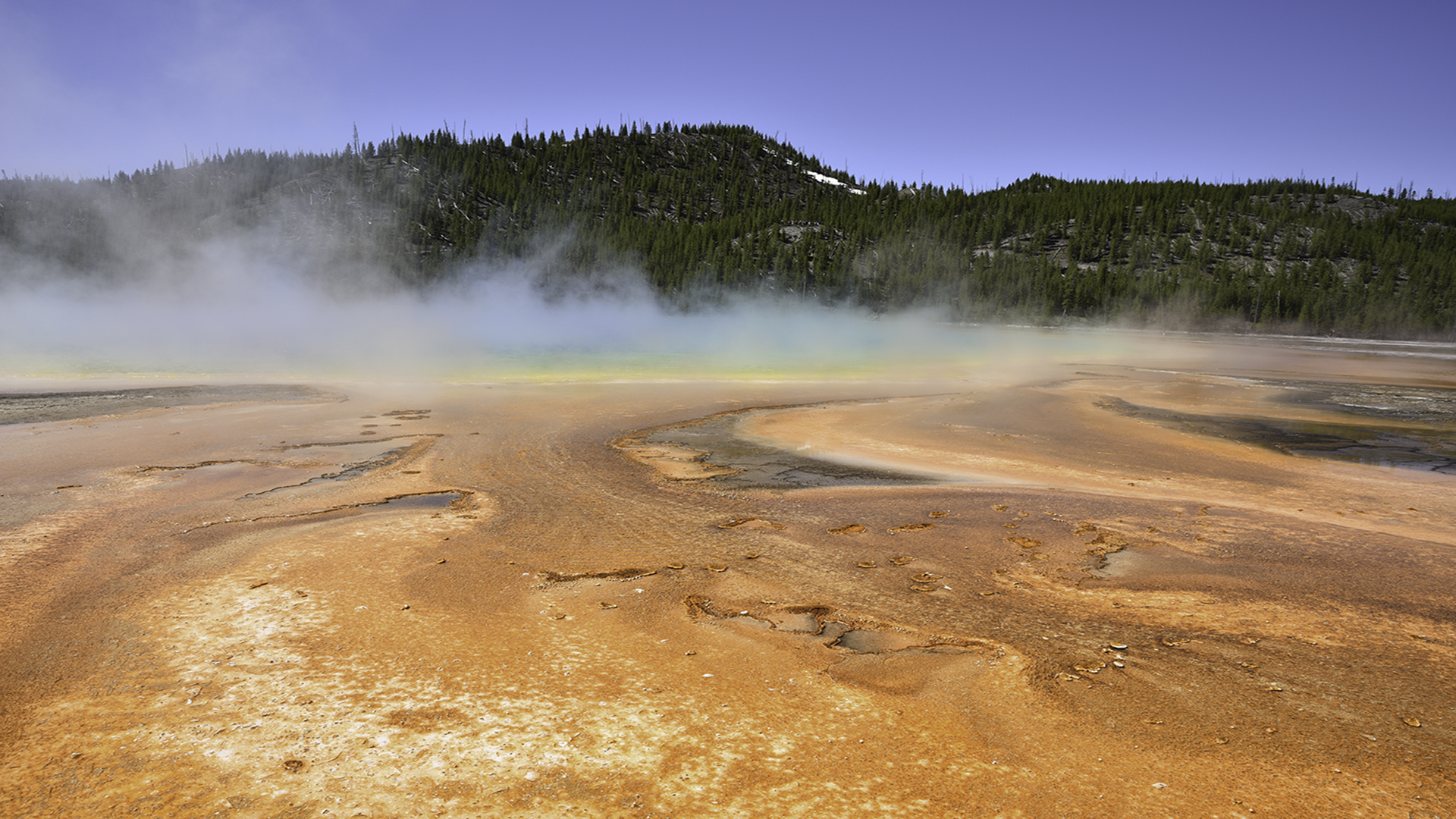 Colores en Yellowstone Imagen & Foto | paisajes, nature, landscape ...