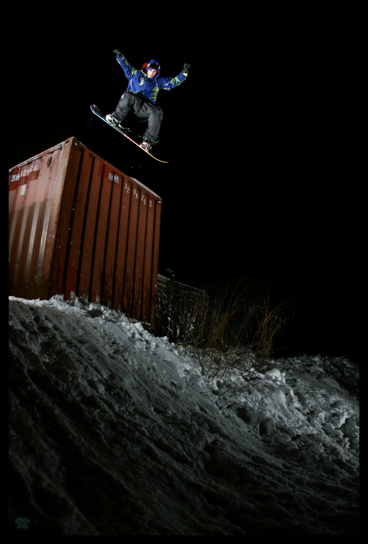 Container Drop Foto & Bild | sport, fotos, nacht Bilder auf fotocommunity