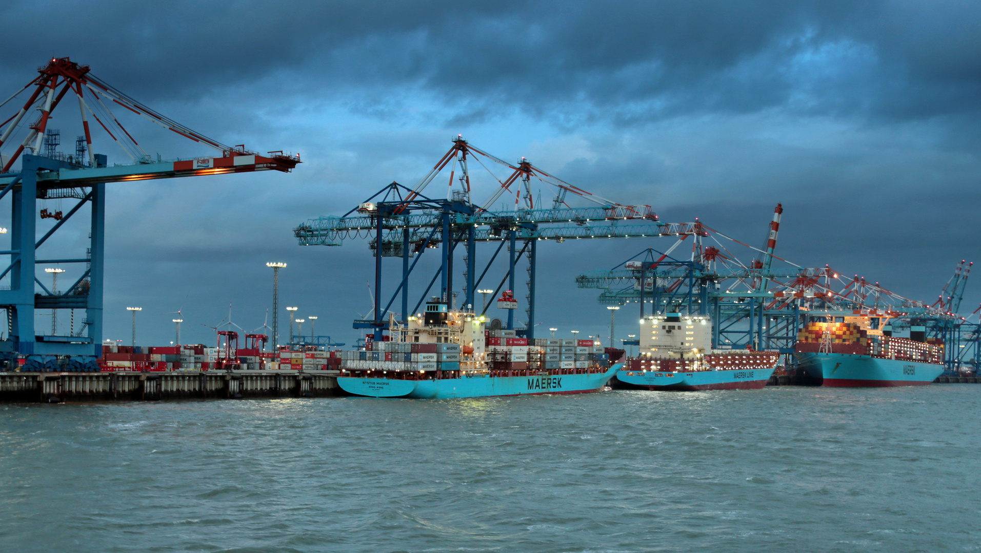 Container-Terminal Bremerhaven Foto & Bild | reportage dokumentation ...