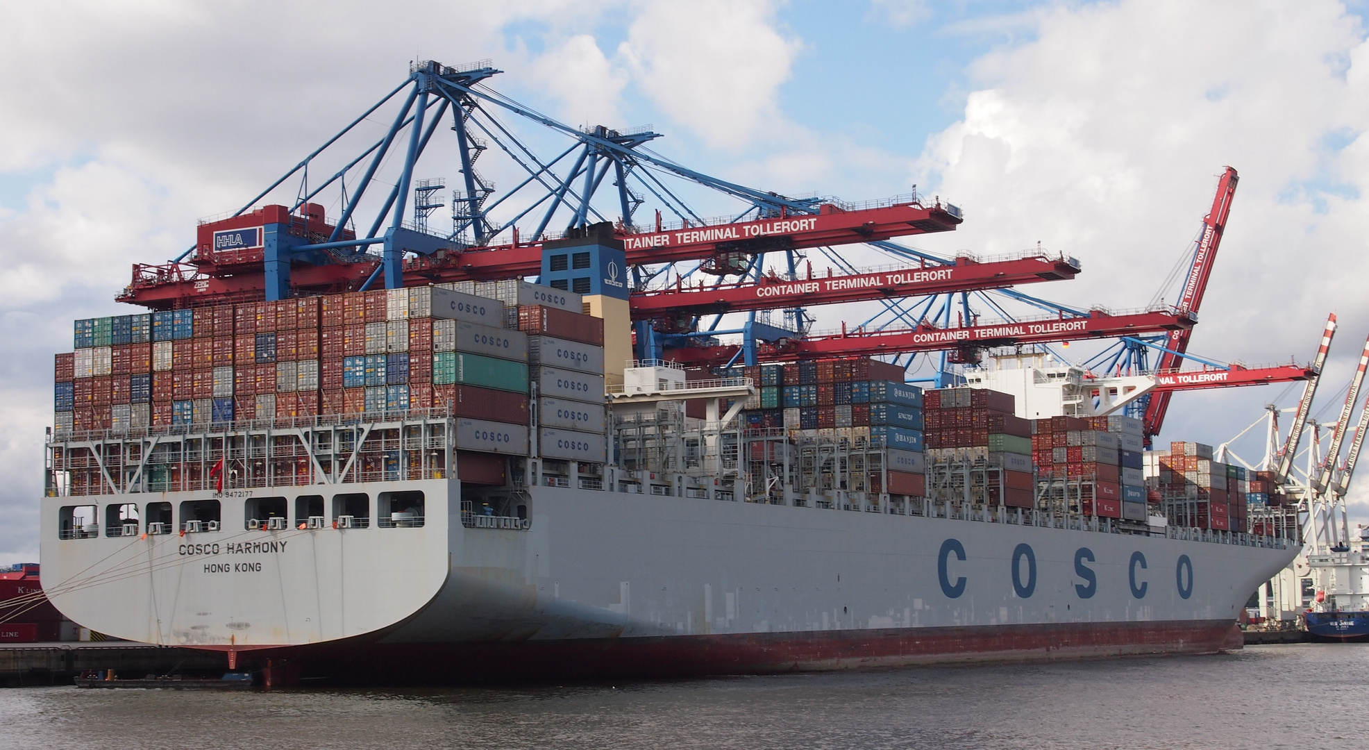 Containerschiff Cosco Harmony Foto & Bild | schiffe und seewege ...