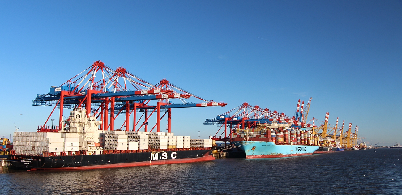 Containerterminal Bremerhaven Foto & Bild | deutschland, europe, bremen ...