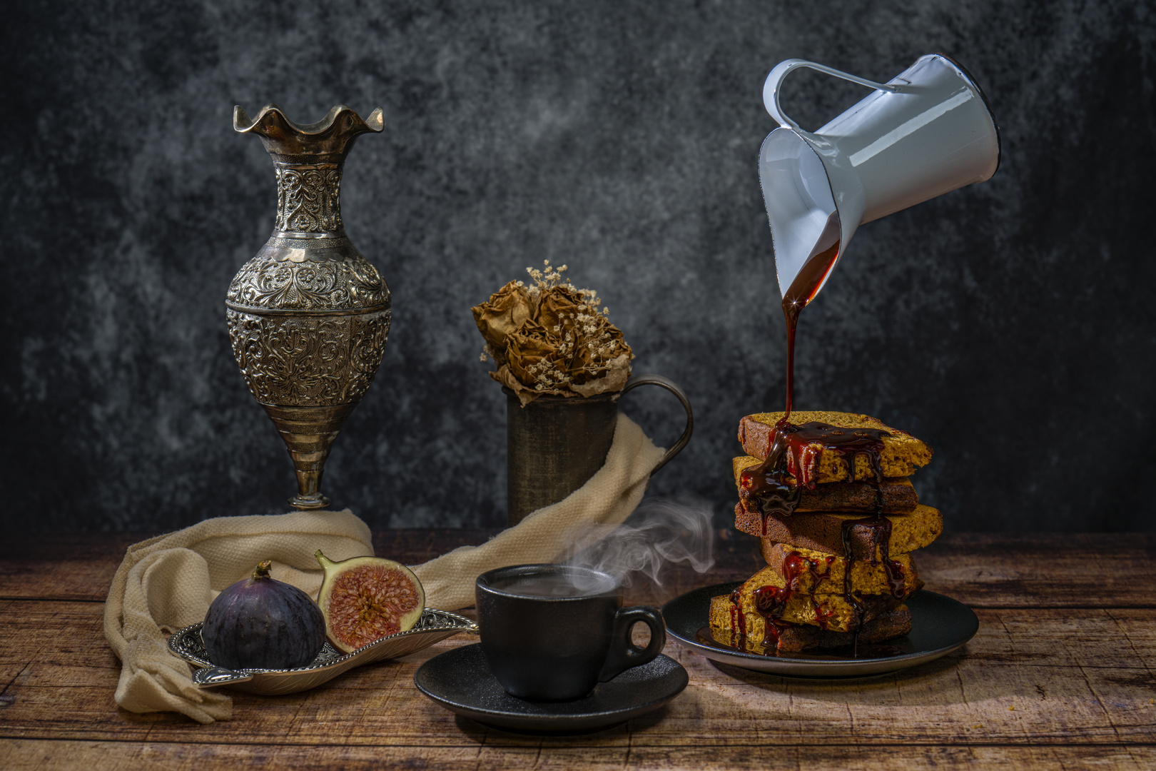 cookies with date syrup Foto & Bild | stillleben, feige, coffe Bilder ...