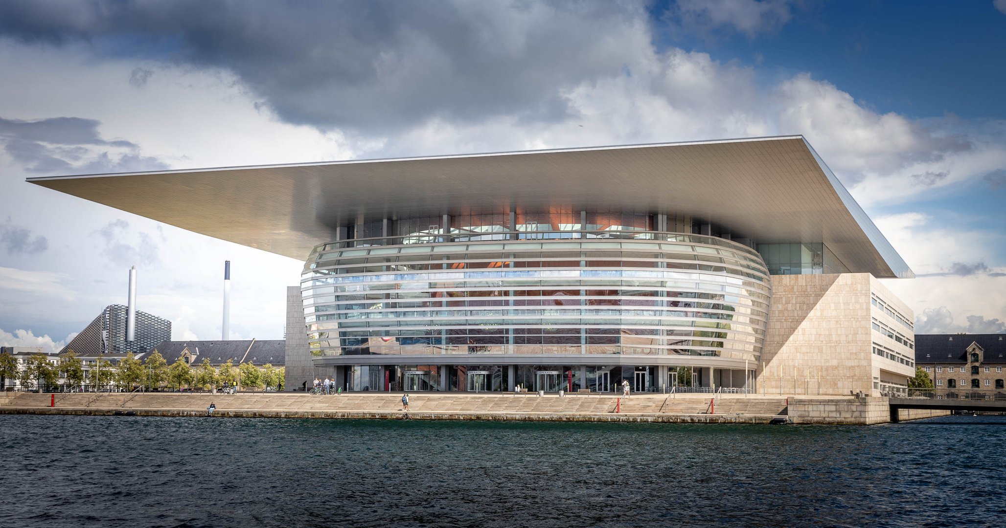 Copenhagen Opera Foto & Bild | world, wolken, himmel Bilder auf ...