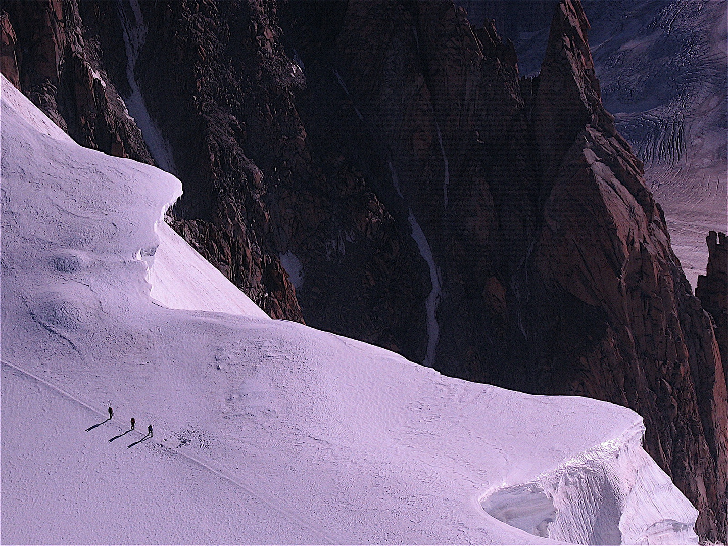 Cordée et corniches... photo et image | paysages, paysages de montagne ...