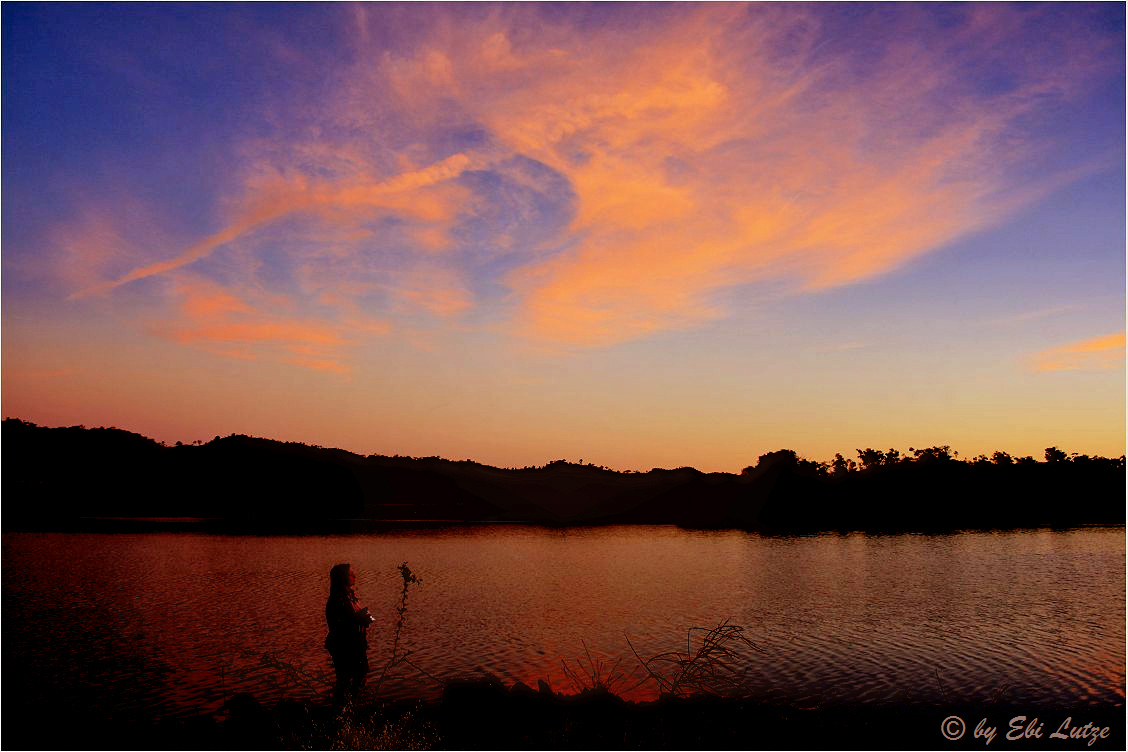 Corella Lake Sunset *** Foto & Bild | corella lake queensland, natur ...